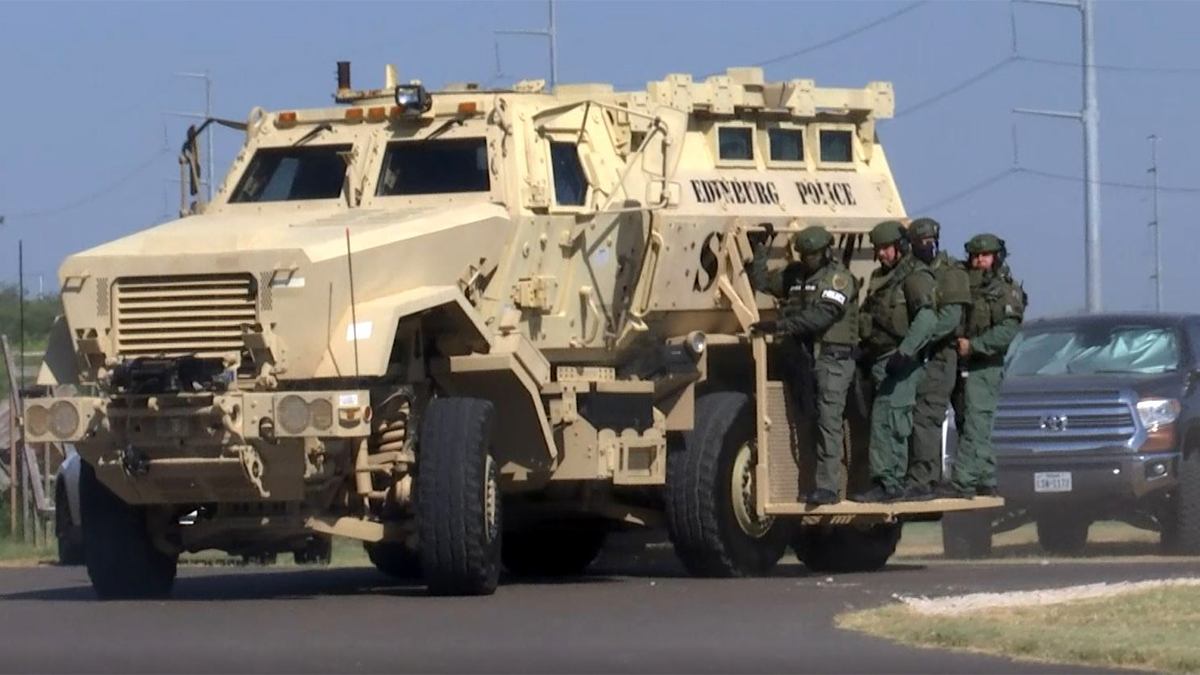 Policía de Edinburg simula situación de tirador activo – Telemundo ...