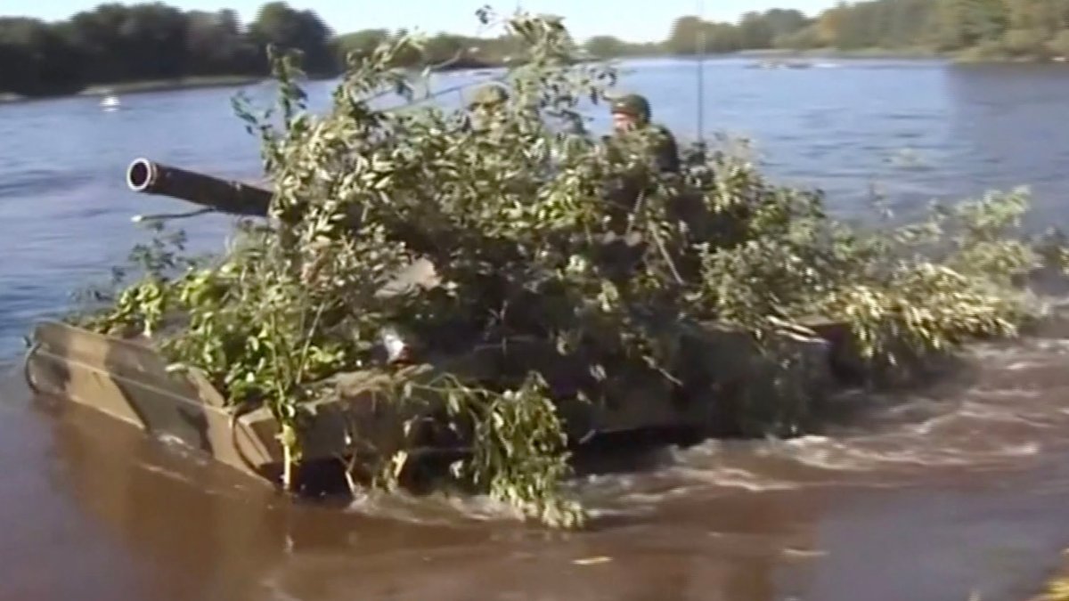 Impresionantes: los tanques anfibios rusos muestran su poderío ...