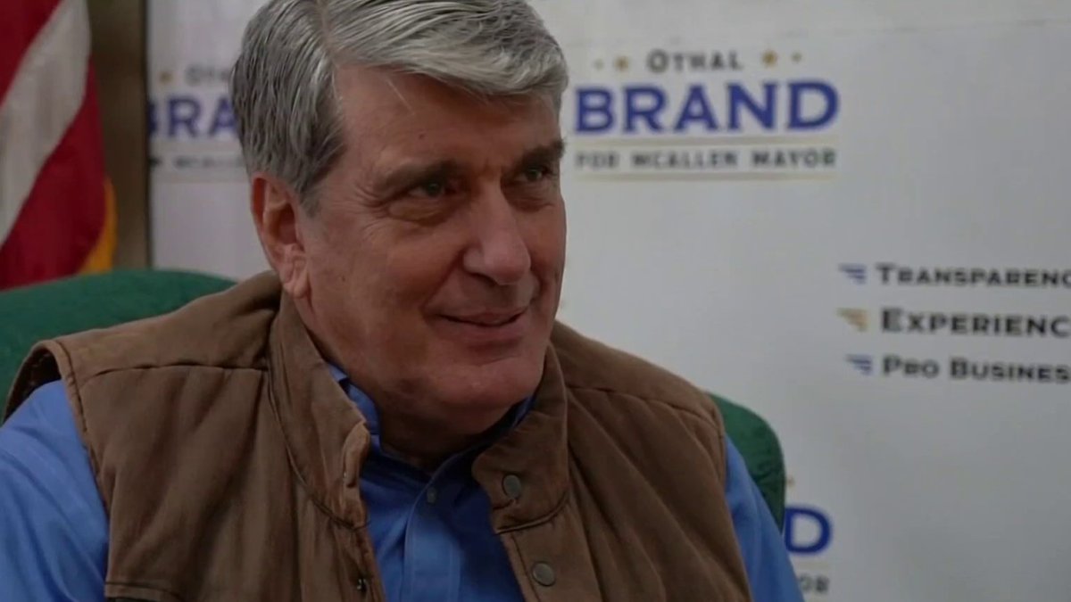 Conoce a tu candidato para alcaldía de McAllen: Othal Brand – Telemundo ...