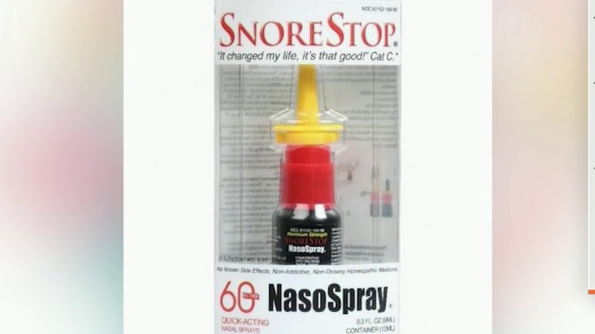 FDA: retiran lote de SnoreStop NasoSpray debido a contaminación ...