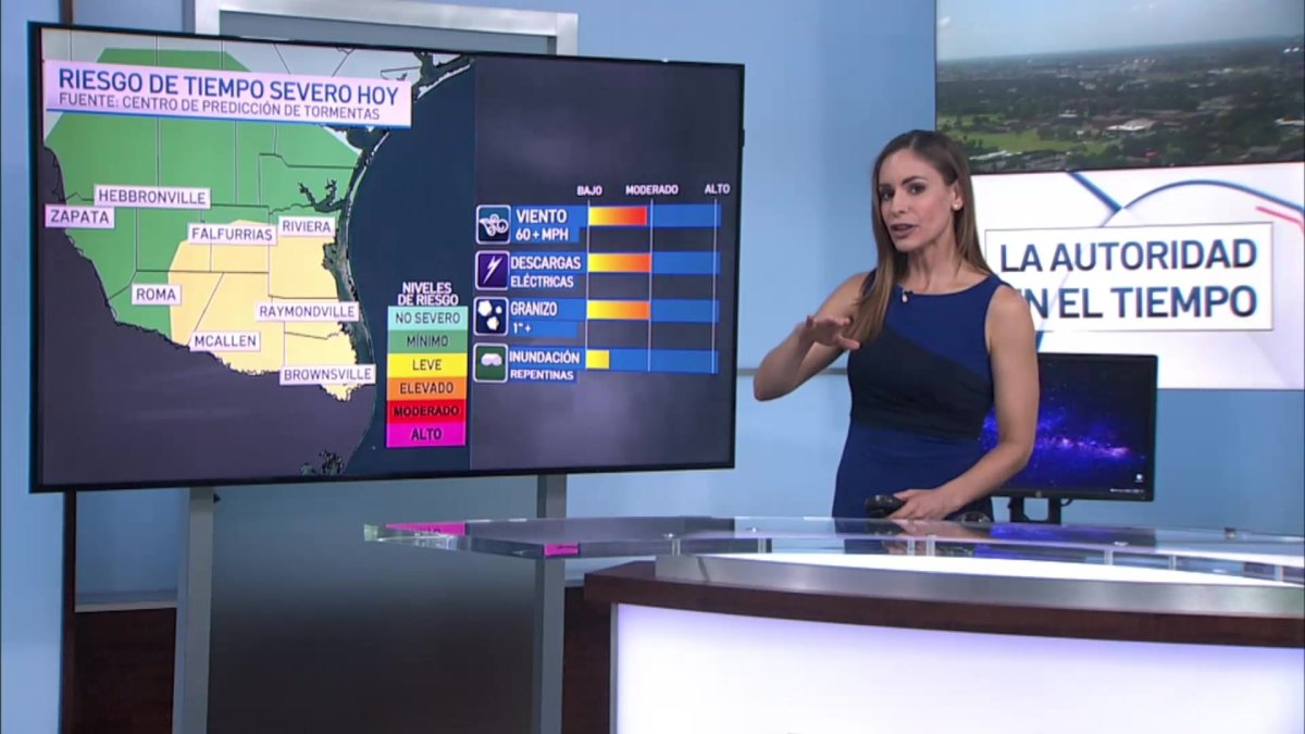 Riesgo a nivel 1 y nivel 2 de tormentas severas esta tarde… – Telemundo ...