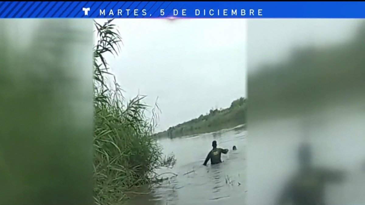 Captado en video momento en que agente evita que hombre se ahogue en el ...