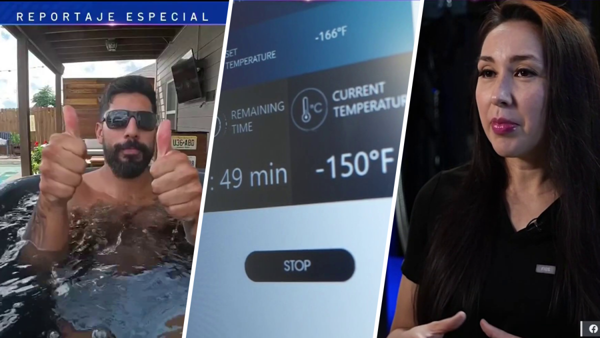 Frío extremo como terapia para alcanzar el bienestar físico y mental – Telemundo McAllen (40)