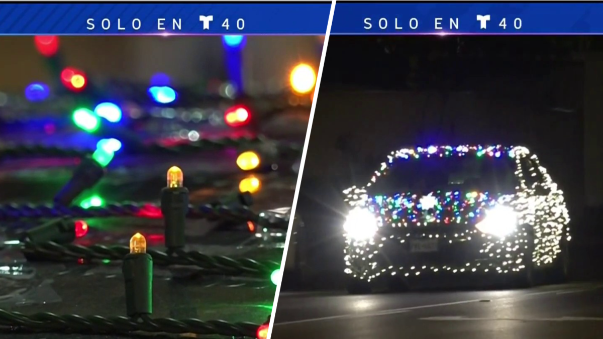 Iluminan sus autos con luces navideñas – Telemundo McAllen (40)