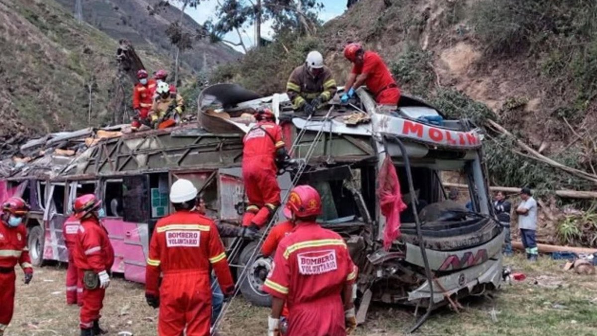 Accidente de bus de Expreso Molina en Perú deja muertos y heridos ...